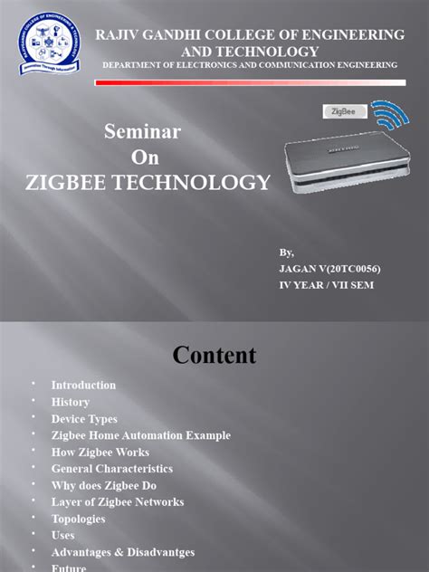 zigbee technology pdf computer network network topology