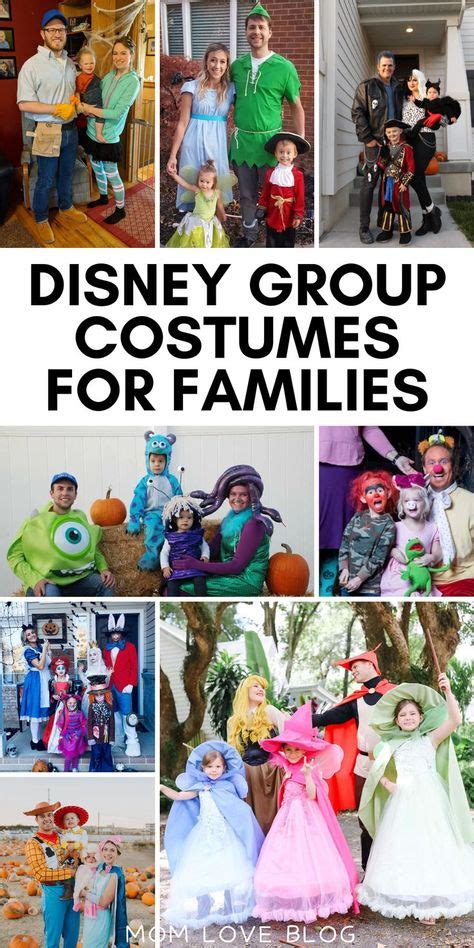 Disney Group Halloween Costumes For Work