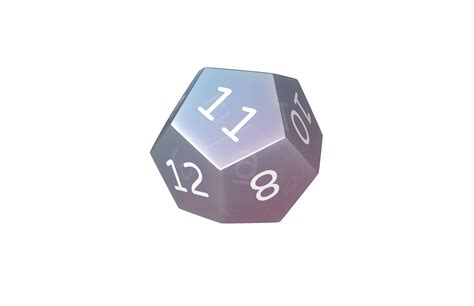 3d Model D12 Dice V1 022 Vr Ar Low Poly Cgtrader