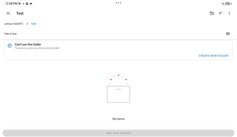 Java Intent Actionopendocumenttree Not Working On Real Device