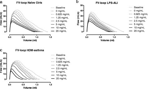 Flow Volume Loops Negative Pressure Driven Forced Expiration Maneuvers Download Scientific