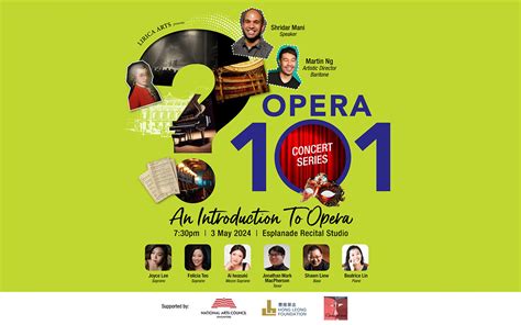 Opera 101 An Introduction To Opera Theatre Esplanade