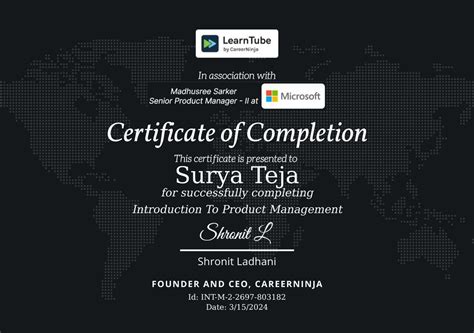 Vaddi Surya Teja On Linkedin Im Happy To Share That Ive Obtained A