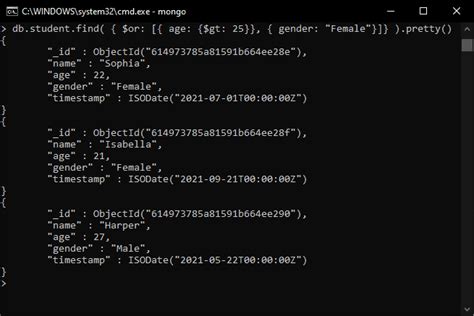 MongoDB Find Multiple Conditions DatabaseFAQs