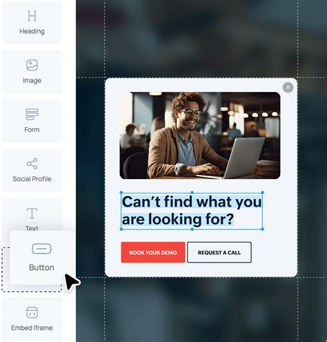 popup builder for landing pages zoho landingpage