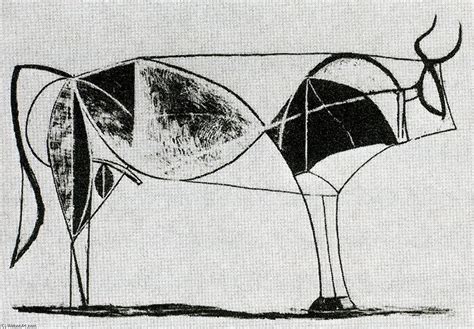 Picasso Line Drawings Bull