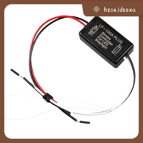 Hzsxjdzaxulf 100a รถ Flash Light Controller Strobe Controller Flasher Breathing โมดูลสําหรับ
