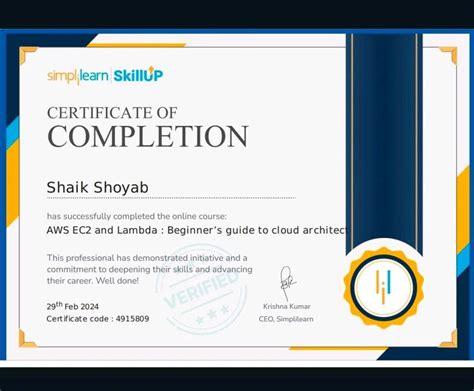 Shaik Shoyab On Linkedin Skillup Simplilearn Skillup Simplilearn Upskilling Certification…