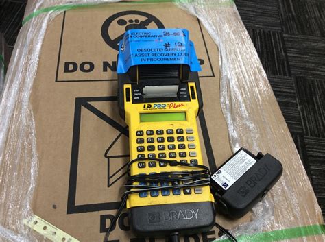 Surplus Marketplace Brady I D Pro Plus Wire Marker Printer