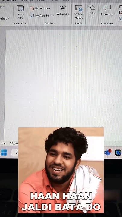 Delete Blank Page In Ms Word Youtube