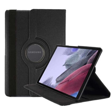 Case For Samsung Galaxy Tab A7 Lite 2021 8 7 Inch Black PU Leather 360 Rotating Cover On OnBuy
