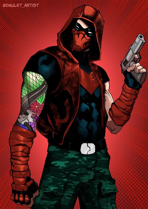 Red Hood Fan Art By Daulet Artist On Deviantart