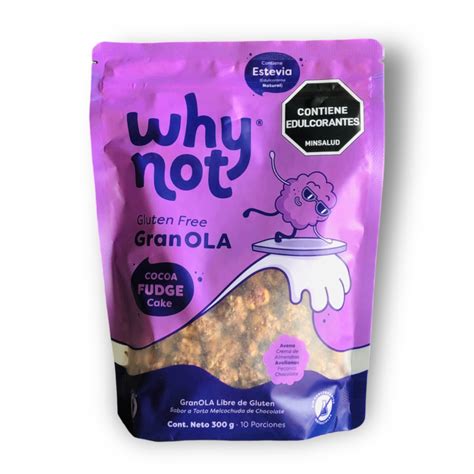 Why Not Granola Cocoa Fudge Cake X 300g