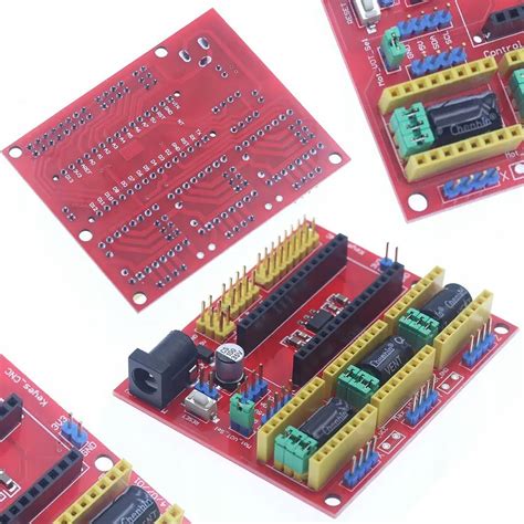 Rosfix ModuŁ Cnc V3 Shield Do Arduino Uno Sterownik Drukarki 3d Silniki