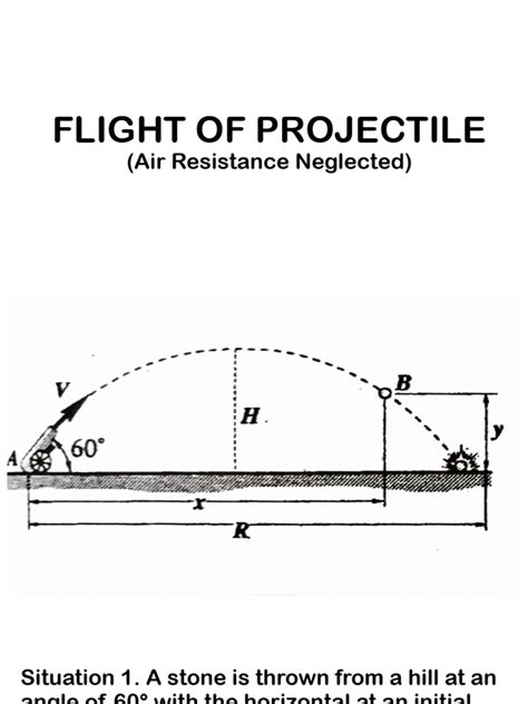 Flight Of Projectile Pdf Flight Of Projectile Pdf