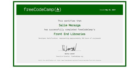 I Got The Front End Libraries Certification You Can Do This The Freecodecamp Forum