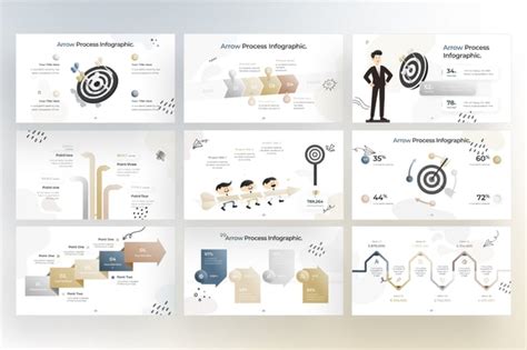 Arrow Process Infographic Doodle Style Keynote Incl Dynamics And Progress Envato