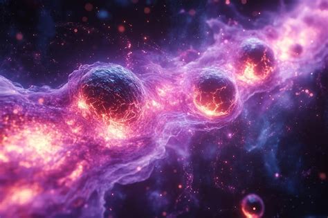 Artistic Representation Of The Plasma Therapy Process With Light And