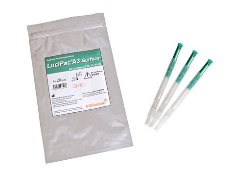 Kikkoman Lucipac A3 Surface Swabs Xand Innovations
