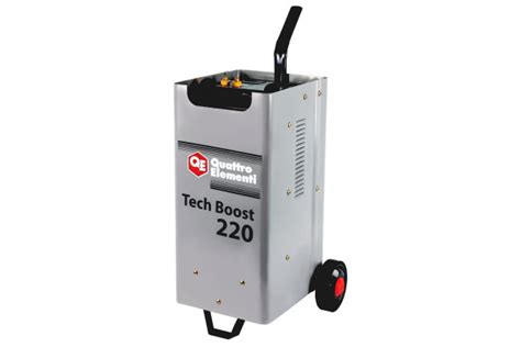 Пуско-зарядное устройство QUATTRO ELEMENTI Tech Boost 220 (12/24В, 30А ...