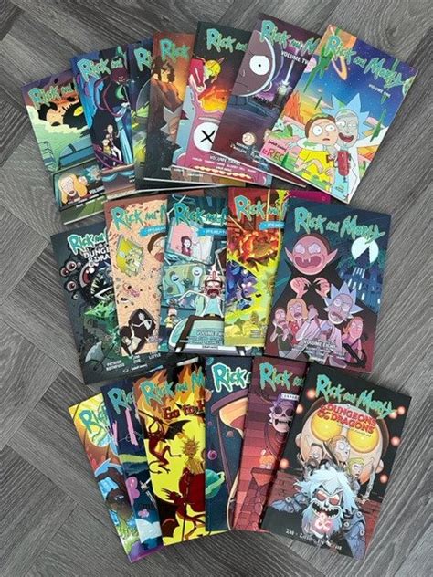 Rick And Morty 18x Diverse Dikke Tpbs Gemengde Edities Catawiki