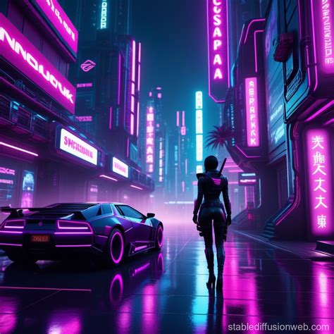 4k Assassin Ninja Tactical Cyberpunk Stable Diffusion Online