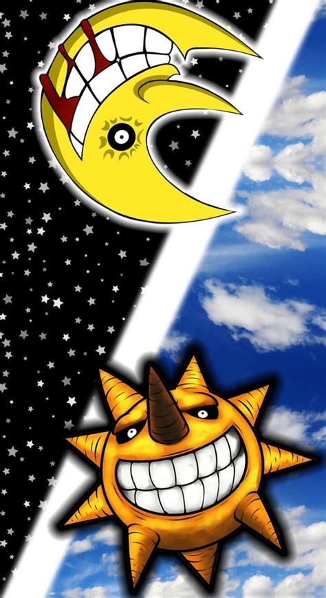 Download Soul Eater Sun And Moon Wallpaper