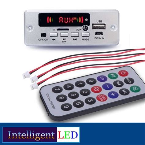 Jual Amplifier 2x3w 5v Bluetooth Mp3 Decoder Board Fm Tf Sd Card Aux Module Silver Di Seller