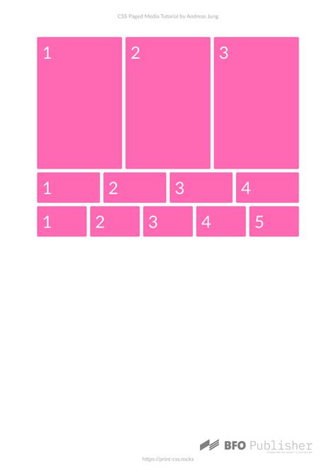Print Css Rocks Printcss Css Paged Media Tutorial And Information
