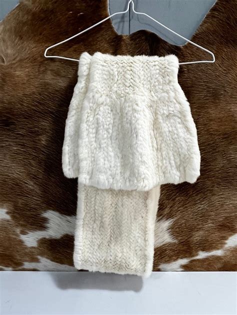 진도끌레베 니팅 밍크 머플러 4 05 세컨웨어헬로마켓