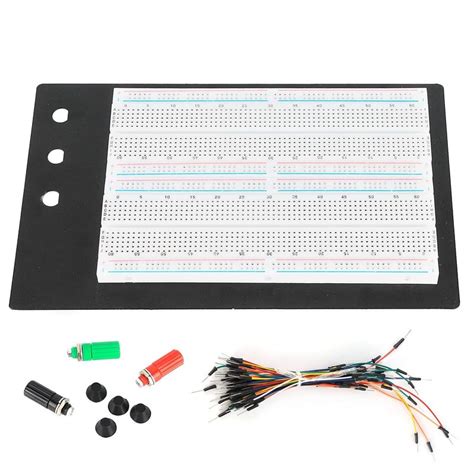 Mini Solderless Breadboard Kit 1660 Points With 65 Jumper Wires 3 Mini Solderless Breadboard Kit 1660 Points With 65 Jumper Wires 3
