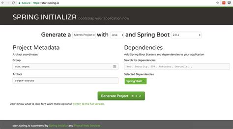 Regex Tester With Spring Shell Pradeeps Java Blog