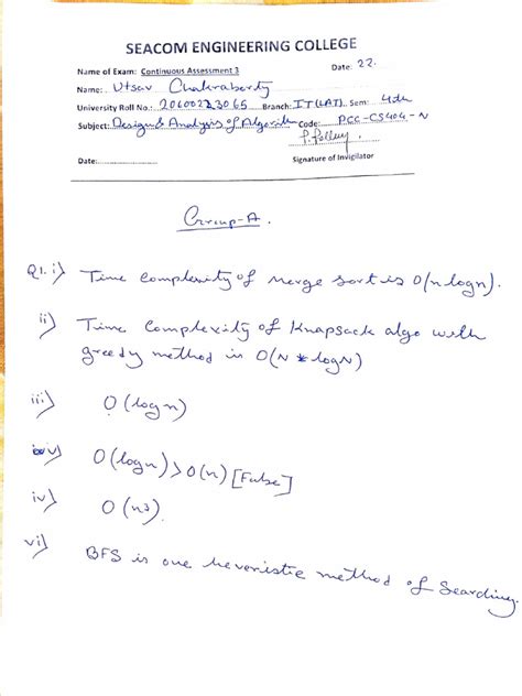 20600223065 utsav chakraborty design and analysis of algorithm pdf