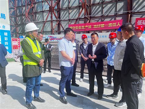深入现场 聚焦问题 金普新区管委会领导现场指导云璟项目工作 中天动态 辽宁中天企业集团有限公司