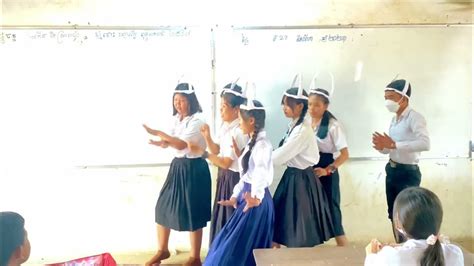 របាំស្នែងទន្សោង រាំដោយសិស្សថ្នាក់ទី១០ ឆ្នាំ២០២៣ Youtube