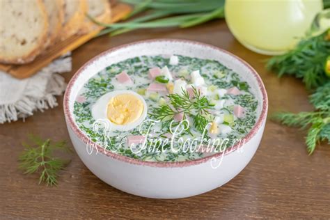 Окрошка на сыворотке пошаговый рецепт