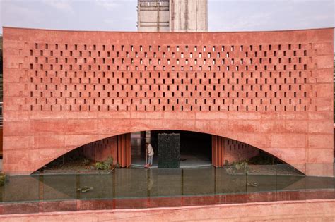 Studio Morphogenesis Wraps Bangladesh Mosque In Pink Concrete