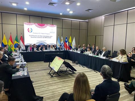 Finalizó La Xliii Reunión De Altas Autoridades Sobre Derechos Humanos
