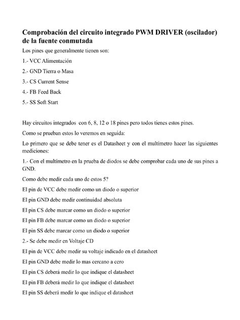 Circuito Pwm Driver Pdf