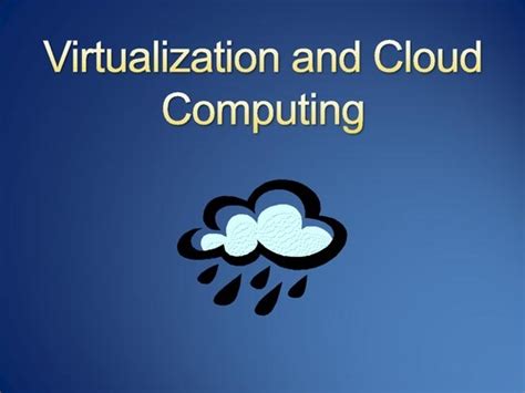 Virtualization Cloud Computing At Best Price In Mumbai Id
