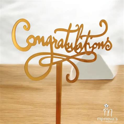 Congratulations Mp Nieva S Flower Company