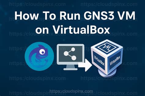 How To Run GNS3 VM On Oracle VirtualBox CloudSpinx