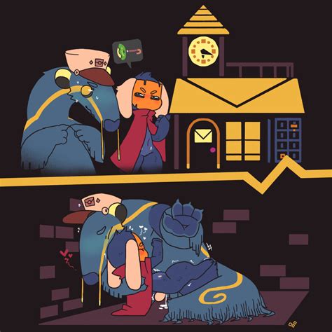 Rule 34 Absurd Res Anteater Anteater Mailman Anthro Behind Building Belly Nipples Belly Nips