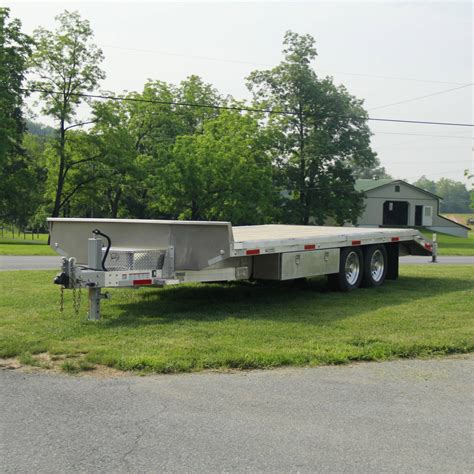 Chw 85 X 20 Aluminum Flatbed Trailer The Trailer Shoppe