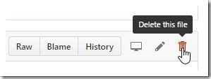 How To Delete A File From A Repo Directly On GitHub Sara Ford S Blog