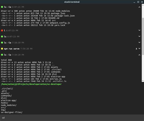 Github Atynstack Terminal A Modern Asynchronous Superfast Terminal