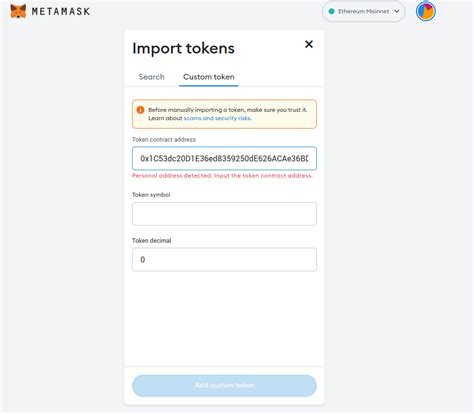 Bug Introducing An Eoa When Adding A Custom Token Causes Mm Load