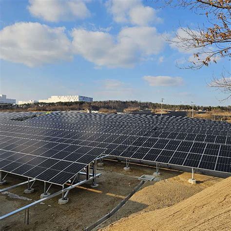 Customized Aluminum Solar Pv Panel Ground Mounting Racking Structure System Aluminum Solar Pv