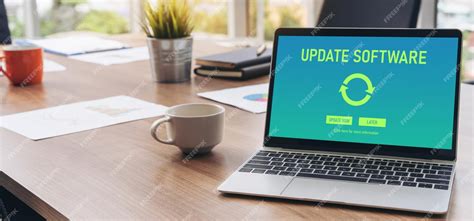 Premium Photo Software Update On Computer For Modish Version Of Device Software Premium Photo Software Update On Computer For Modish Version Of Device Software