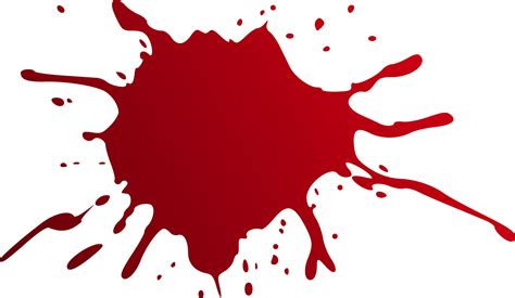 Red Blood Splatter Stain Vector Illustration 25902037 Vector Art At